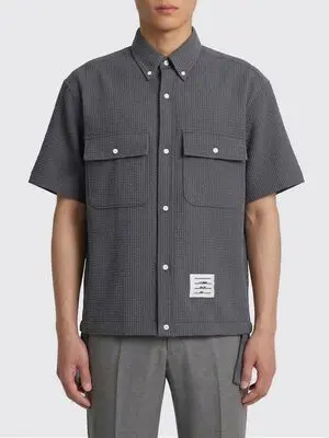 Thom Browne Wool Shirt - Grey
