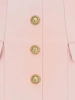 Balmain Leather Mini Skirt