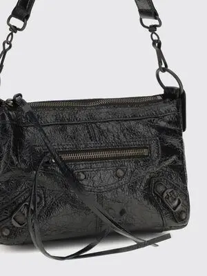 Balenciaga Le City Moto Arena Lambskin Leather Bag
