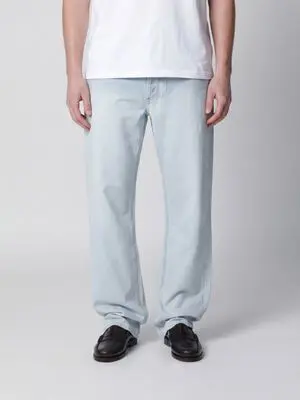 AGOLDE Mid-rise Straight Fit Jeans With A Five-pocket Design - Denim
