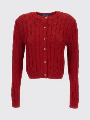 Ralph Lauren Crew-neck Cardigan - Red