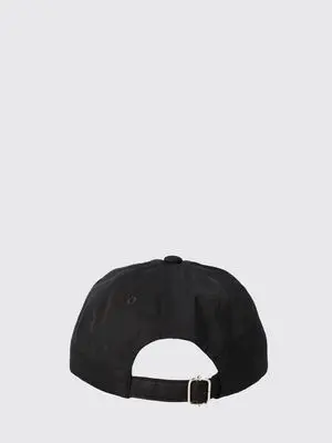 A.p.c. Polyester Baseball Cap With Printed Logo And Strap - Black