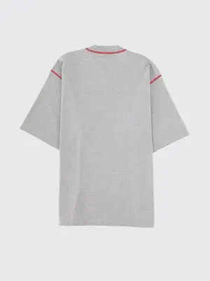 Dolce & Gabbana Cotton Crewneck T-shirt With Contrast Logo