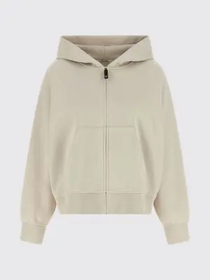 Max Mara Cotton Hoodie - Beige