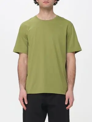 LANEUS Basic Cotton T-shirt - Green