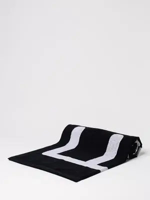 EA7 Bath And Beach Towels Lifestyle Colour - Black