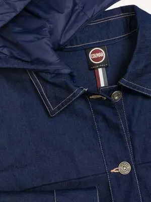 COLMAR Short Cotton-blend Jacket With Removable Hood