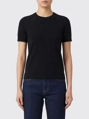 Calvin Klein Slim Fit Viscose-blend T-shirt With Crew Neck - Black