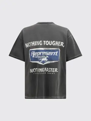 REPRESENT Cotton T-shirt With Logo - Black