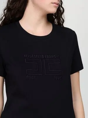 Elisabetta Franchi T-shirt Colour - Black
