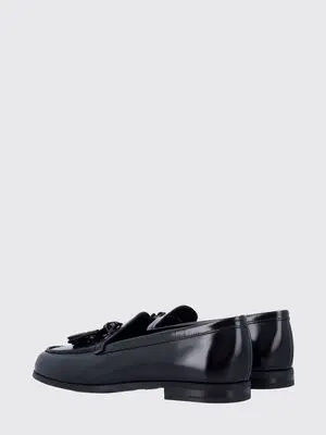 Church's Brushed Leather Loafers With Tassels And Raised Apron