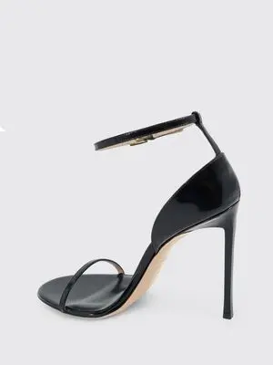 TOM FORD Vertigo Patent Leather Stiletto Sandals With Ankle Strap