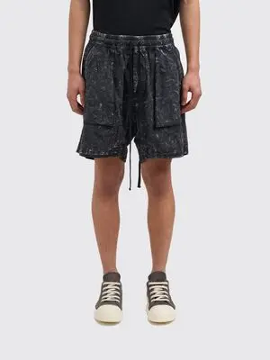 THOM KROM Cotton Drawstring Shorts - Grey