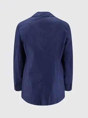 Aspesi Single-breasted Cotton Blazer With Lapels