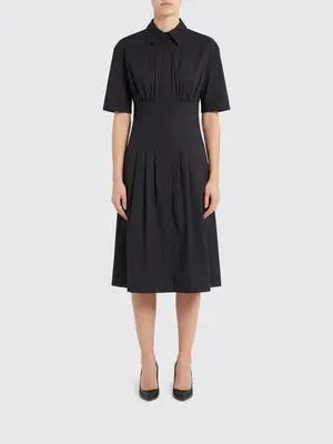 SEMICOUTURE Shirt Dress - Black