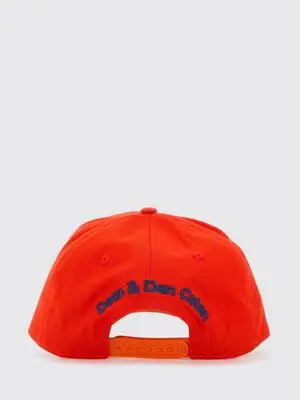 Dsquared2 Cotton Twill Hat With Logo Patch