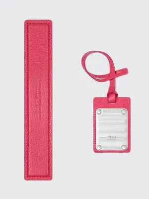 FPM MILANO Leather Blend Trolley Handle - Fuchsia