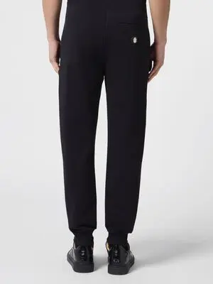 BILLIONAIRE Cotton Jogging Pants With Elasticated Cuffs And Drawstring