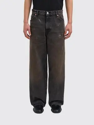 Our Legacy Our Vast Cut Cotton Denim Jeans - Grey