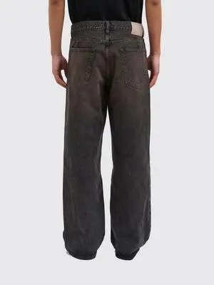 Our Legacy Our Vast Cut Cotton Denim Jeans - Grey