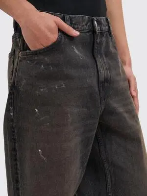Our Legacy Our Vast Cut Cotton Denim Jeans - Grey