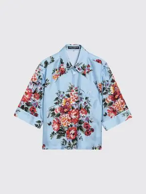 Dolce & Gabbana Floral Silk Shirt