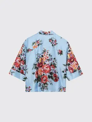 Dolce & Gabbana Floral Silk Shirt