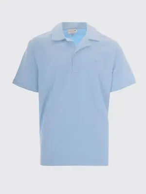 Lacoste Short-sleeve Cotton Polo Shirt With Ribbed Collar - Blue
