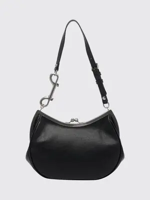 VIVIENNE WESTWOOD Frame Purse Leather Shoulder Bag