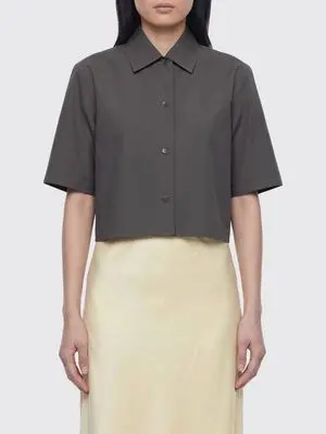 JIL SANDER Cotton Shirt - Grey