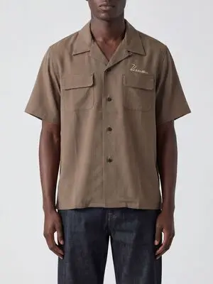 Visvim Short-sleeved Rayon Bowling Shirt With Camp Collar - Brown