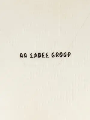 44 LABEL GROUP Cotton T-shirt With Logo - White