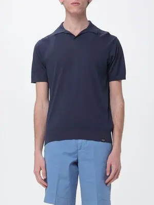COLMAR Cotton Knit Polo Shirt - Navy