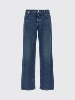 Dolce & Gabbana Mid-rise Straight-leg Jeans In Stone-washed Denim - Navy