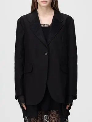 Our Legacy Linen Blend Blazer - Black