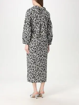 Marni Floral Print Midi Dress