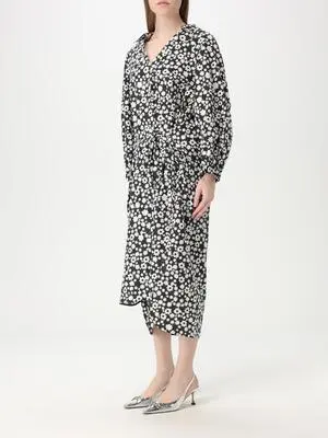 Marni Floral Print Midi Dress