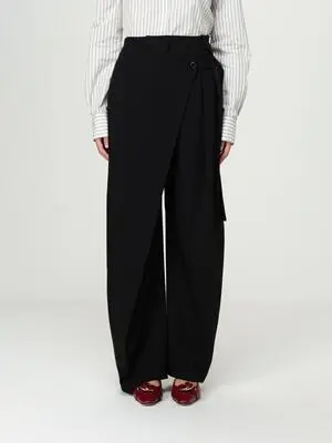 Pinko Wide Leg Wrap Trousers
