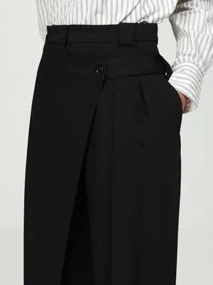 Pinko Wide Leg Wrap Trousers