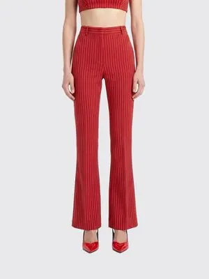 ORIANE Pinstriped Flared Trousers