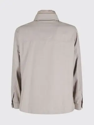 MOORER Polyester Shirt Jacket