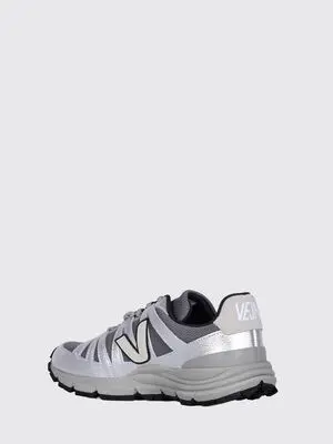 VEJA Alveomesh Sneakers With Vibram Sole And Contrast Logo - Silver