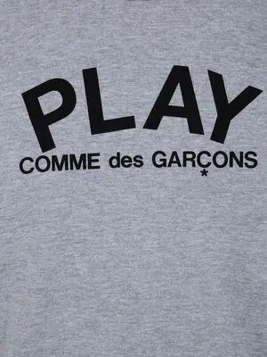Play Comme Des Garcon Slim Fit Cotton T-shirt With Logo