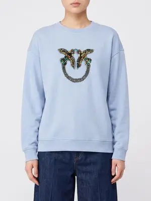 Pinko Embellished Crewneck Sweatshirt - Dust