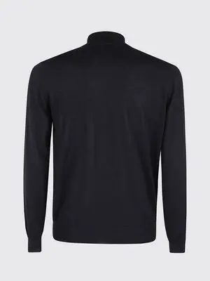 Max Mara Wool And Cotton Blend High Neck Sweater