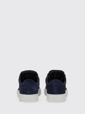 Diemme Low-top Suede Sneakers With Contrasting Rubber Sole