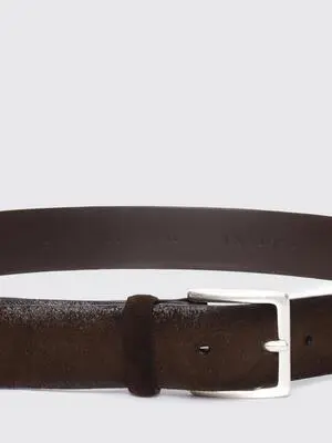 Orciani Suede Calfskin Belt - Brown