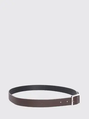 Orciani Hammered Calfskin Leather Belt