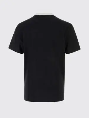 BOSS Cotton Crew Neck T-shirt With Contrast Logo