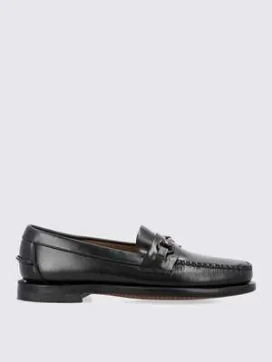 SEBAGO Joe Brushed Leather Penny Loafers With Metal Horsebit